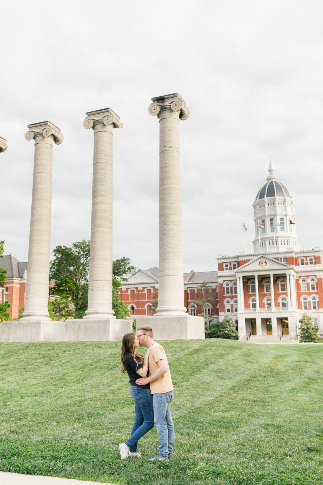 Anna & Drew – Mizzou Campus Engagement in Columbia, Missouri ...