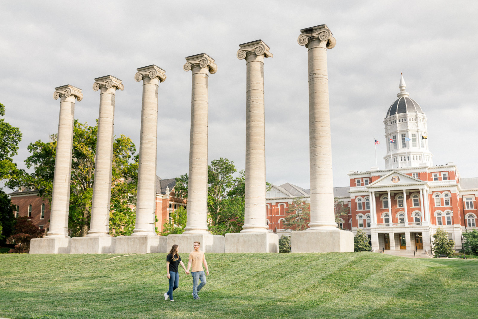Anna & Drew – Mizzou Campus Engagement in Columbia, Missouri ...